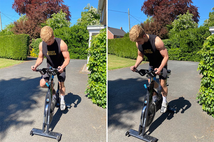 Joe Small raises funds for the NHS