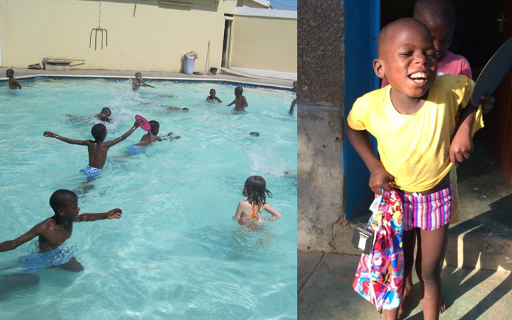 Helping out some funky fellas